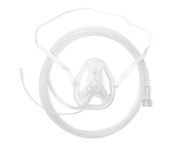 OxyMask™, Pediatric Oxygen Mask with ETCO2 Monitoring, 7' Universal ...